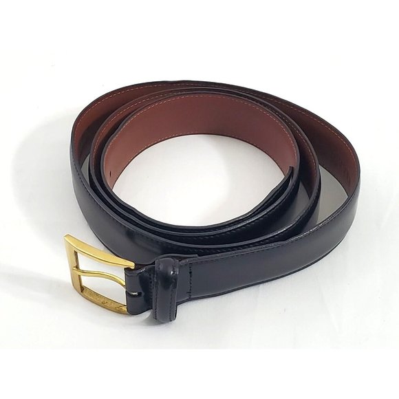 Bally | Accessories | Bally Mens Designer Belt Size 44 Loafer Brush Off ...